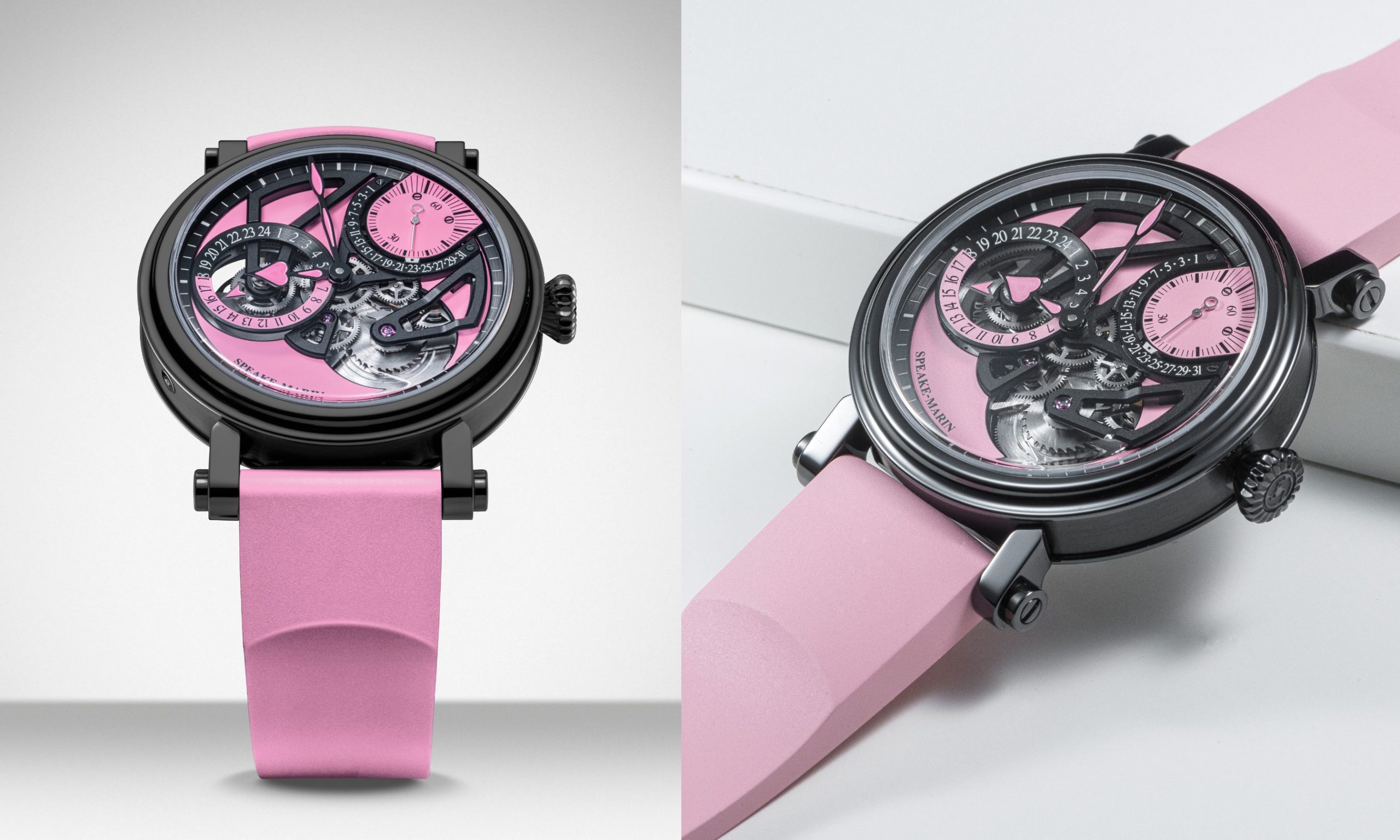 Speake Marin - Dual Time Pink - Just a minute, ma'am | Jamm
